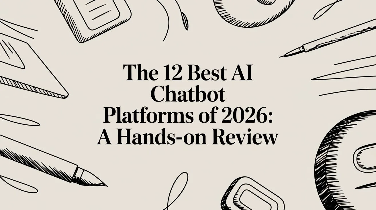 The 12 Best AI Chatbot Platforms of 2026: A Hands-On Review